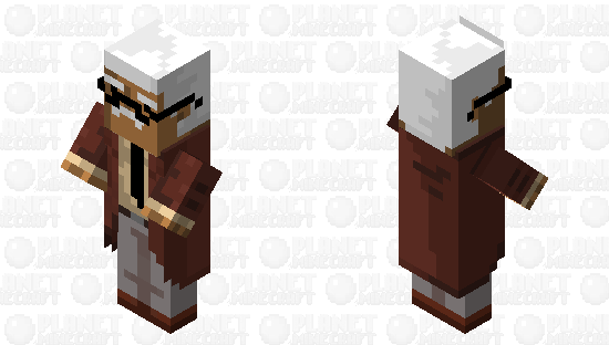 JIM-GORDON-villager Minecraft Mob Skin