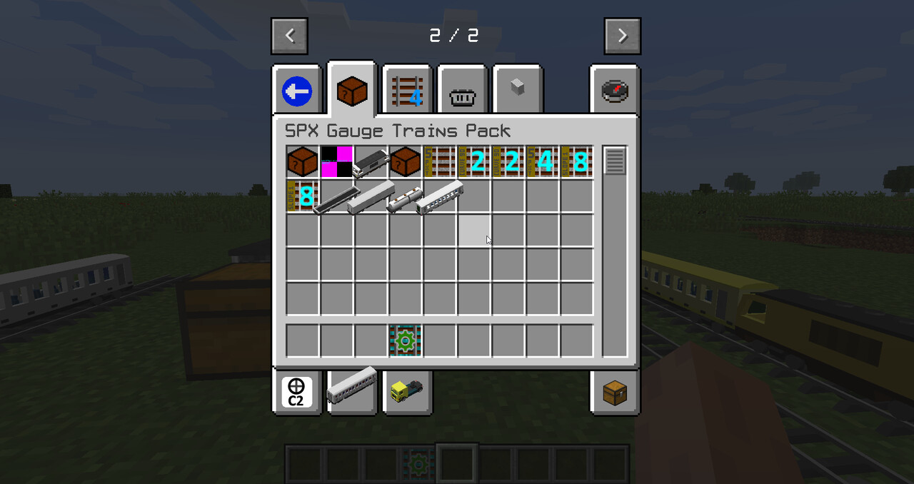 Pack5PXT - Small Trains Pack - for FVTM Minecraft Mod