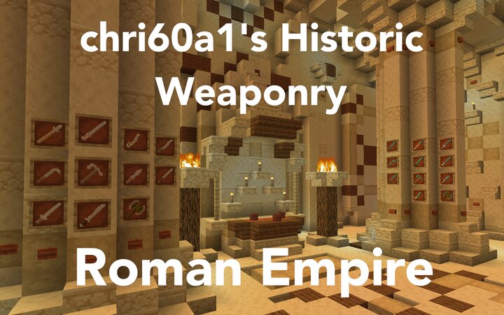 [1.15.2] [Forge] chri60a1's Historic Weaponry - Roman Empire Minecraft Mod