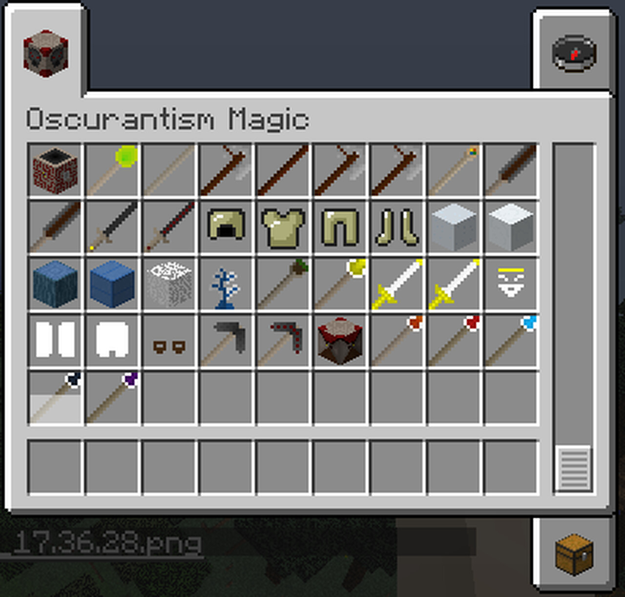 Oscurantism Magic Mod 1.12.2 Minecraft Mod