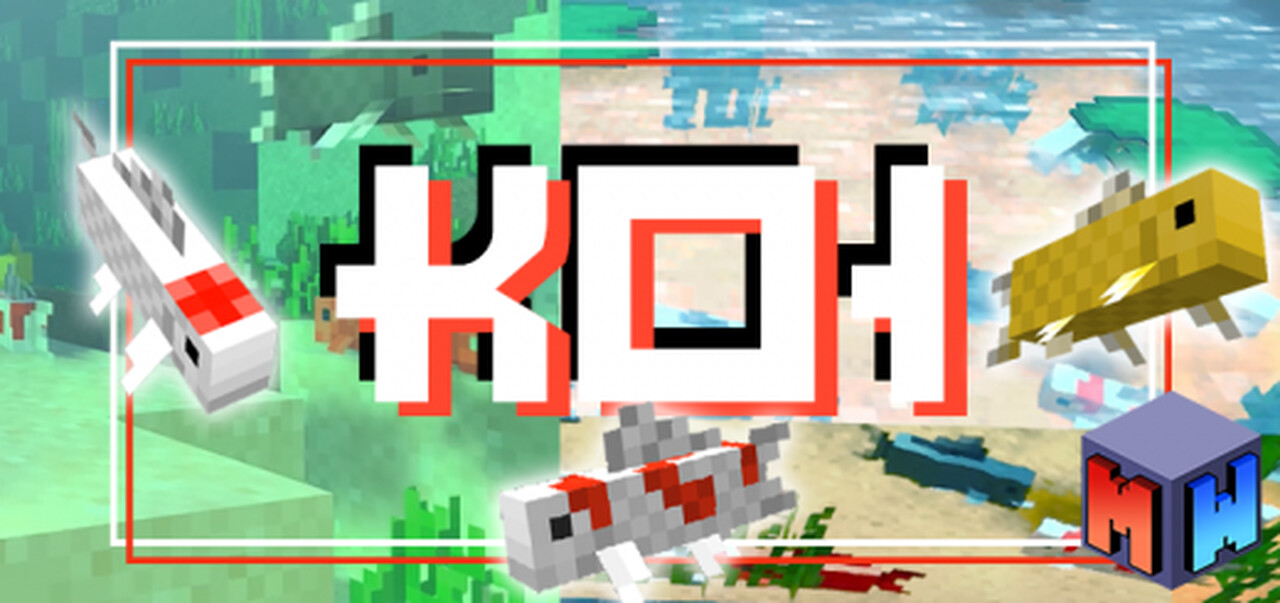 Koi Add-On (Bedrock) Minecraft Mod