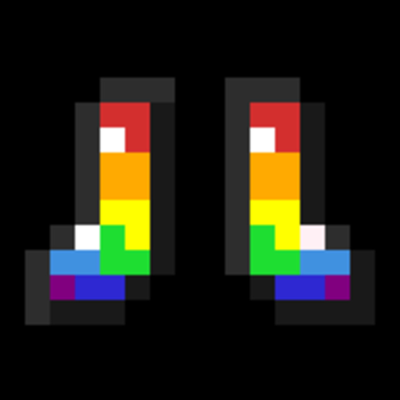 Rainbowite gear Minecraft Mod