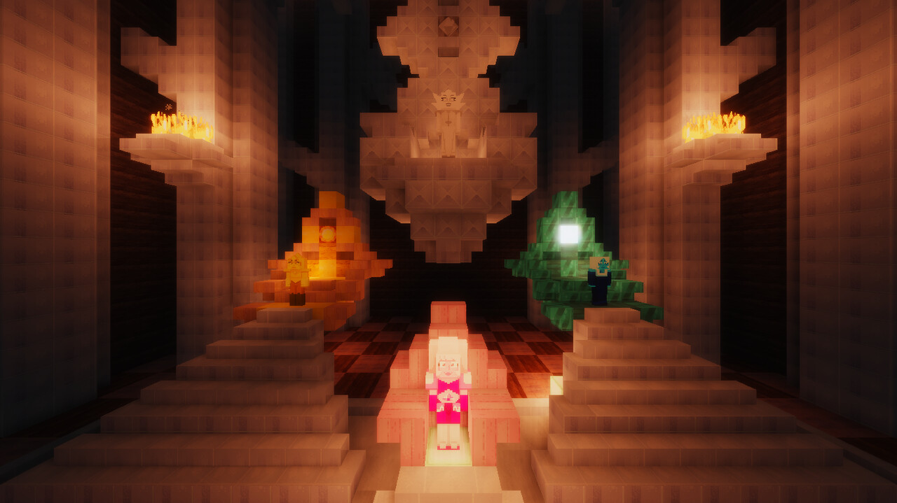 Steven Universe Characters 1.16.4 Mod Villains Update Minecraft Mod