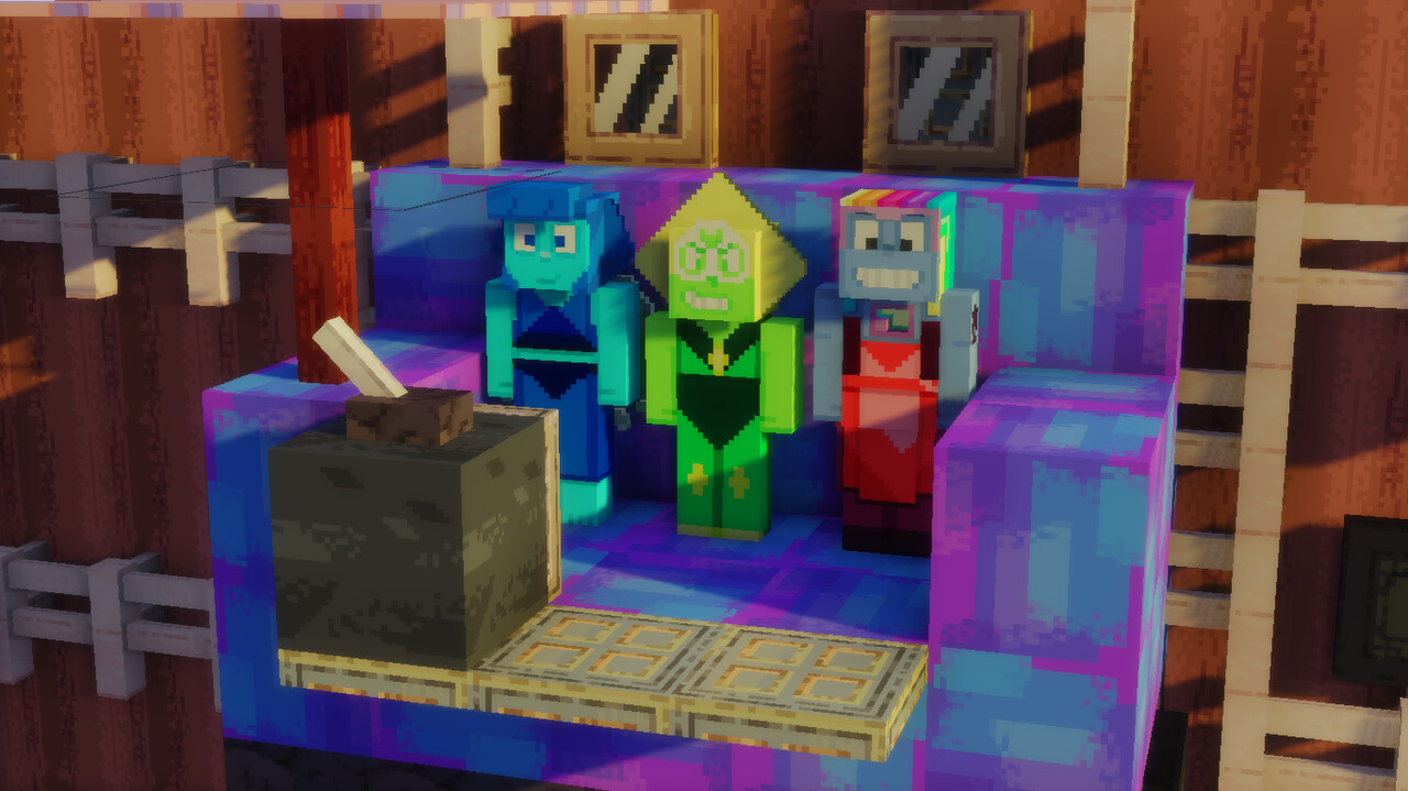 Steven Universe Characters 1.16.4 Mod Villains Update Minecraft Mod