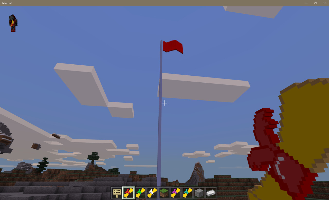 Syronel's Flagpoles Minecraft Mod