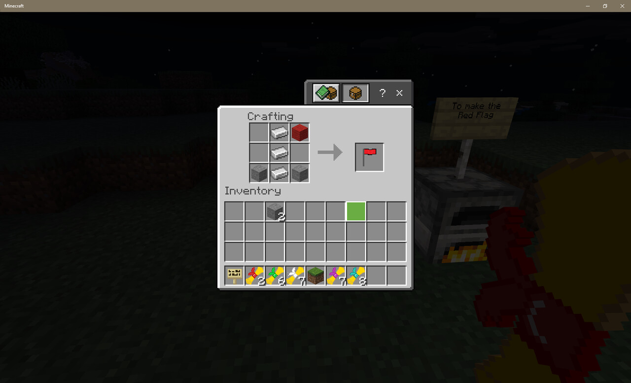 Syronel's Flagpoles Minecraft Mod