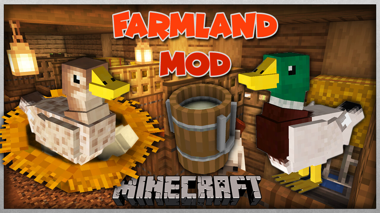 FARMLAND MOD 1.14.4 Minecraft Mod