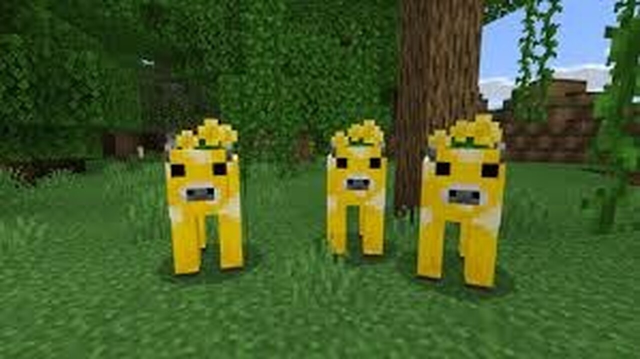 Moobloom mob Minecraft Mod