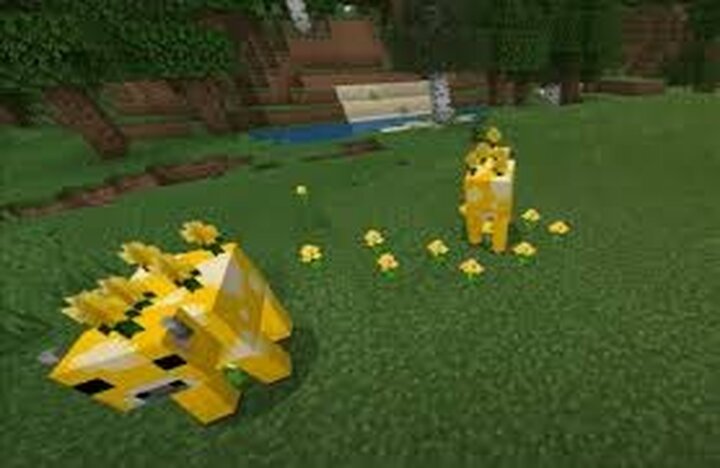 Moobloom mob Minecraft Mod