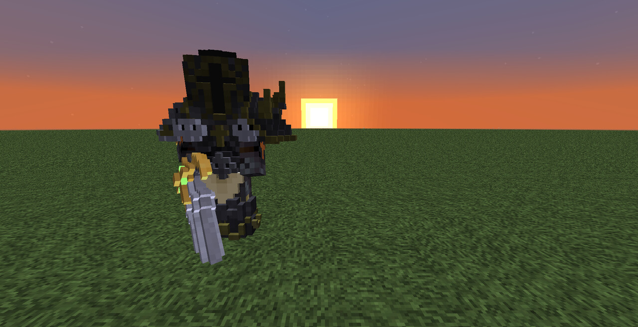 Black Plague Blocks (Armourer's Workshop) Minecraft Mod