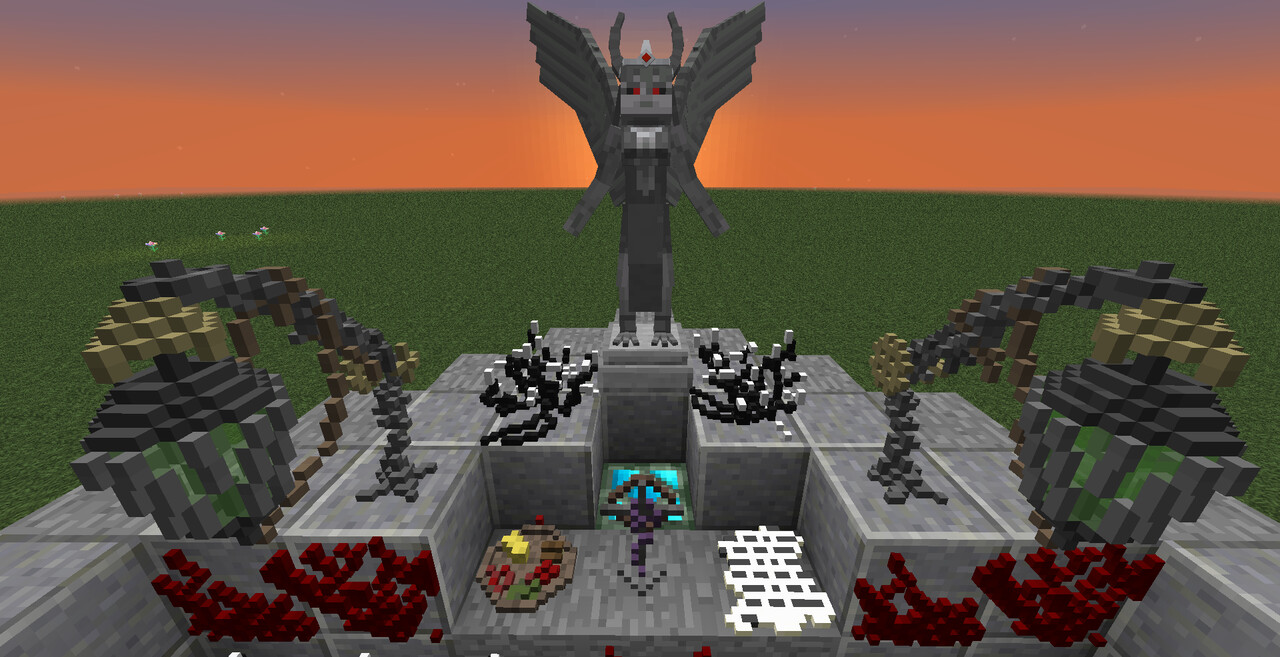 Black Plague Blocks (Armourer's Workshop) Minecraft Mod