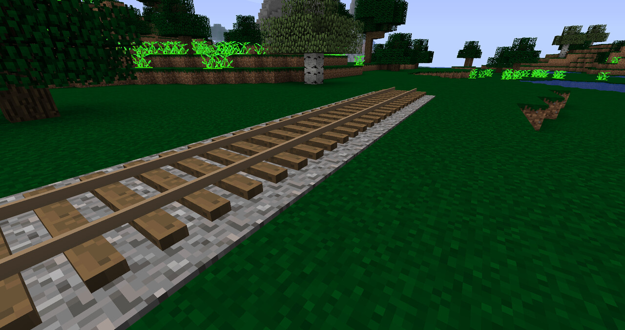 real train mod Minecraft Mod