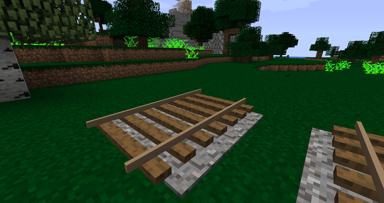 real train mod Minecraft Mod