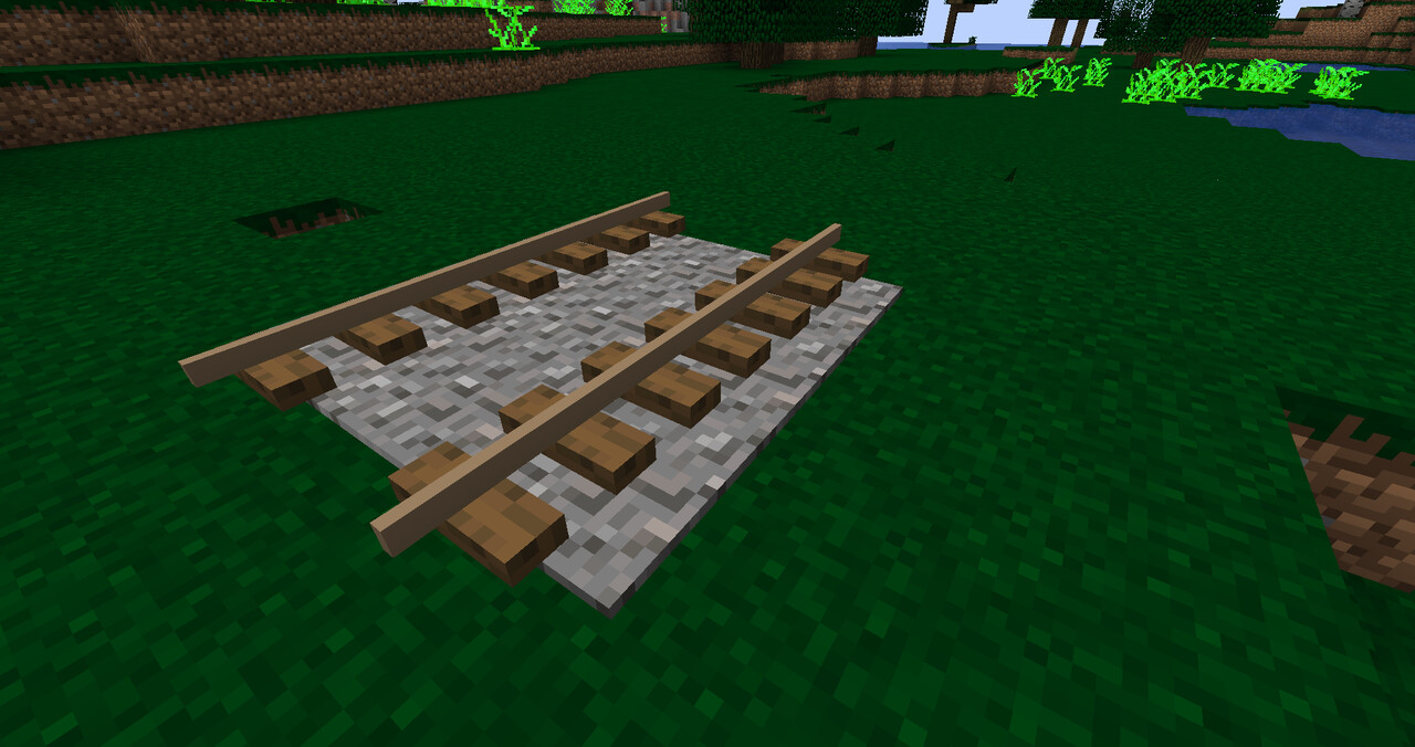 real train mod Minecraft Mod