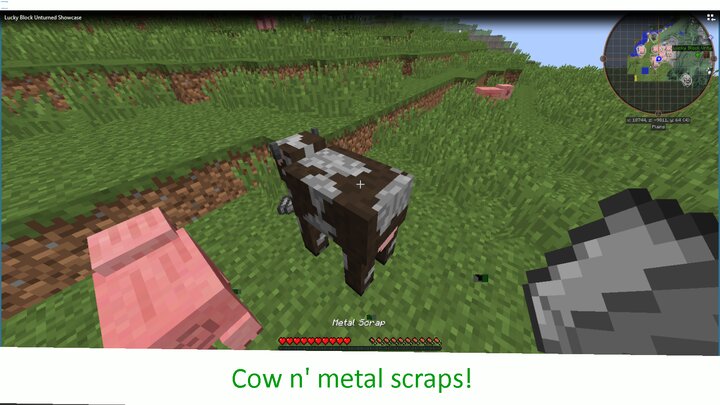 Lucky Block Unturned Minecraft Mod