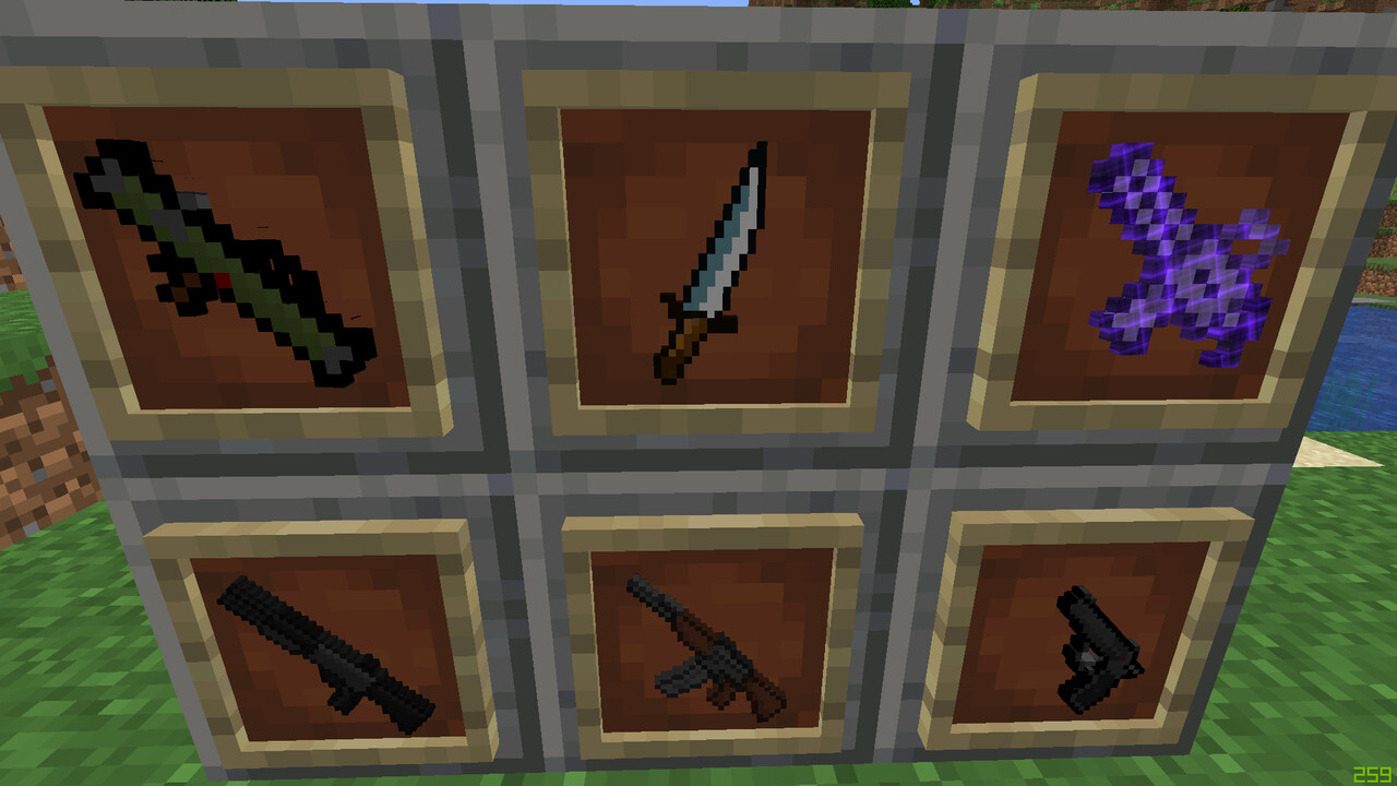 Custom Guns mod Minecraft Mod