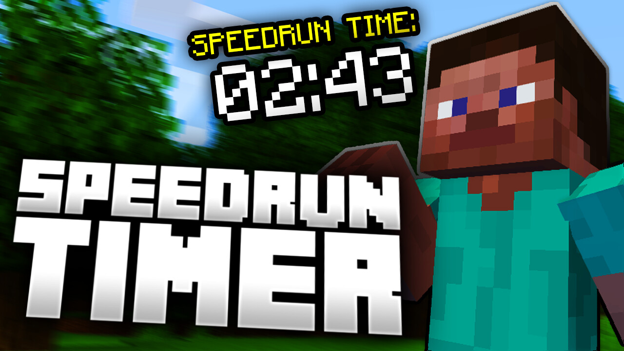 Speedrun Timer In game Speedrun Timer Minecraft Mod
