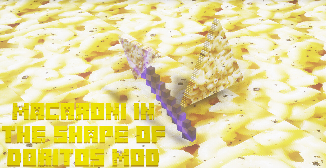 Macaroni In The Shape Of Doritos Mod Minecraft Mod