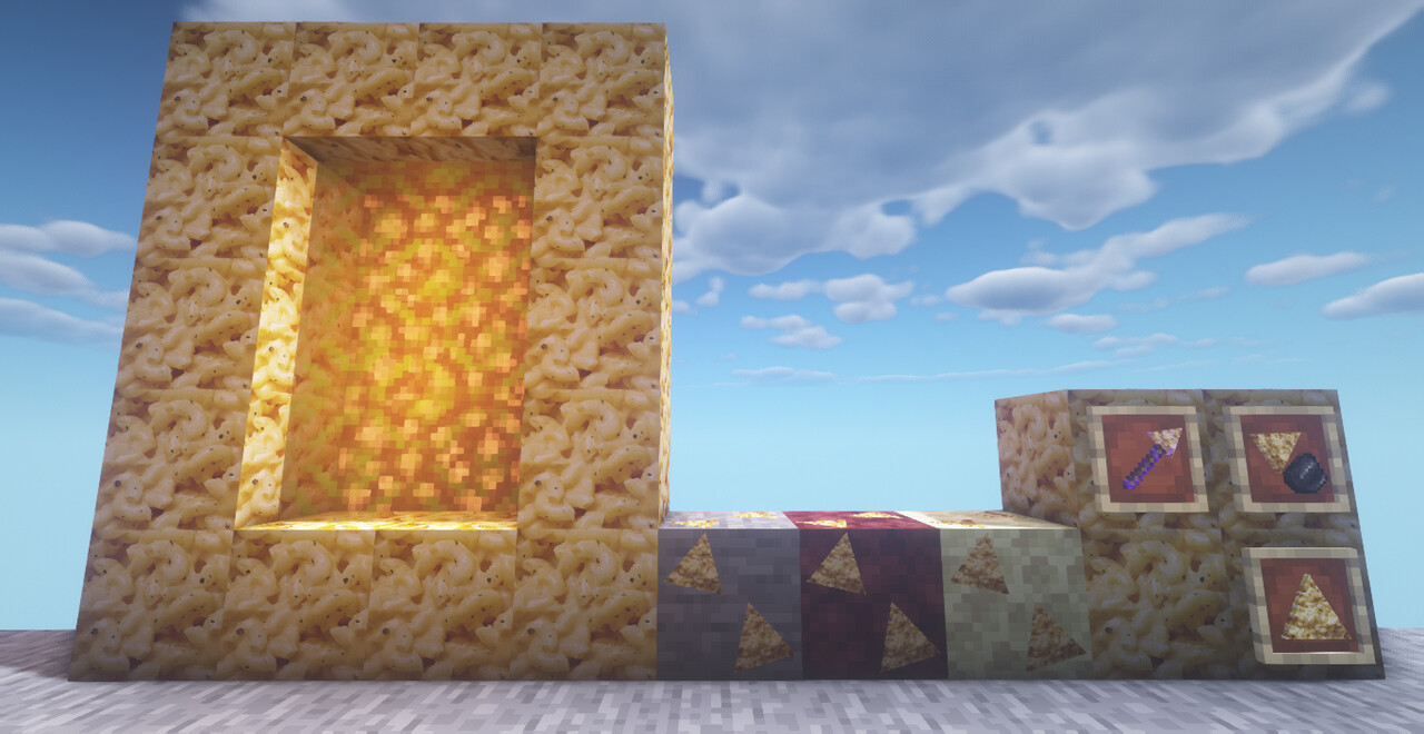 Macaroni In The Shape Of Doritos Mod Minecraft Mod