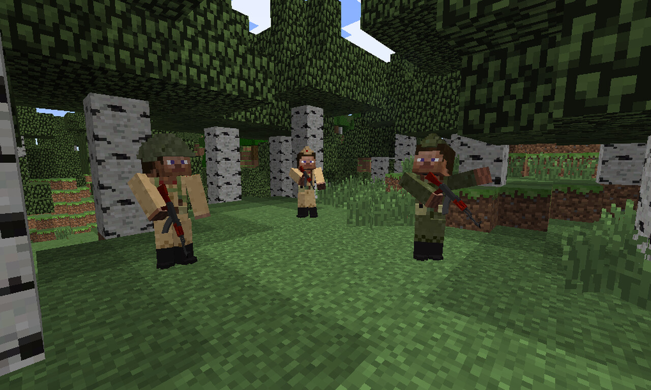 Soviet Cold War Uniforms Armourers Workshop Pack 1.7.10 Minecraft Mod