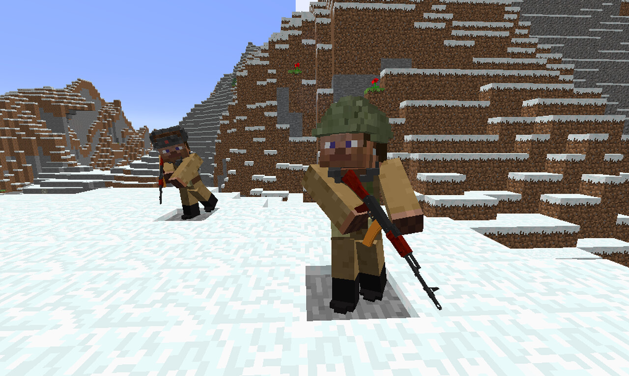 Soviet Cold War Uniforms Armourers Workshop Pack 1.7.10 Minecraft Mod