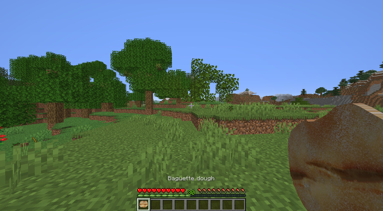 Baguette mod 1.15.2 Minecraft Mod