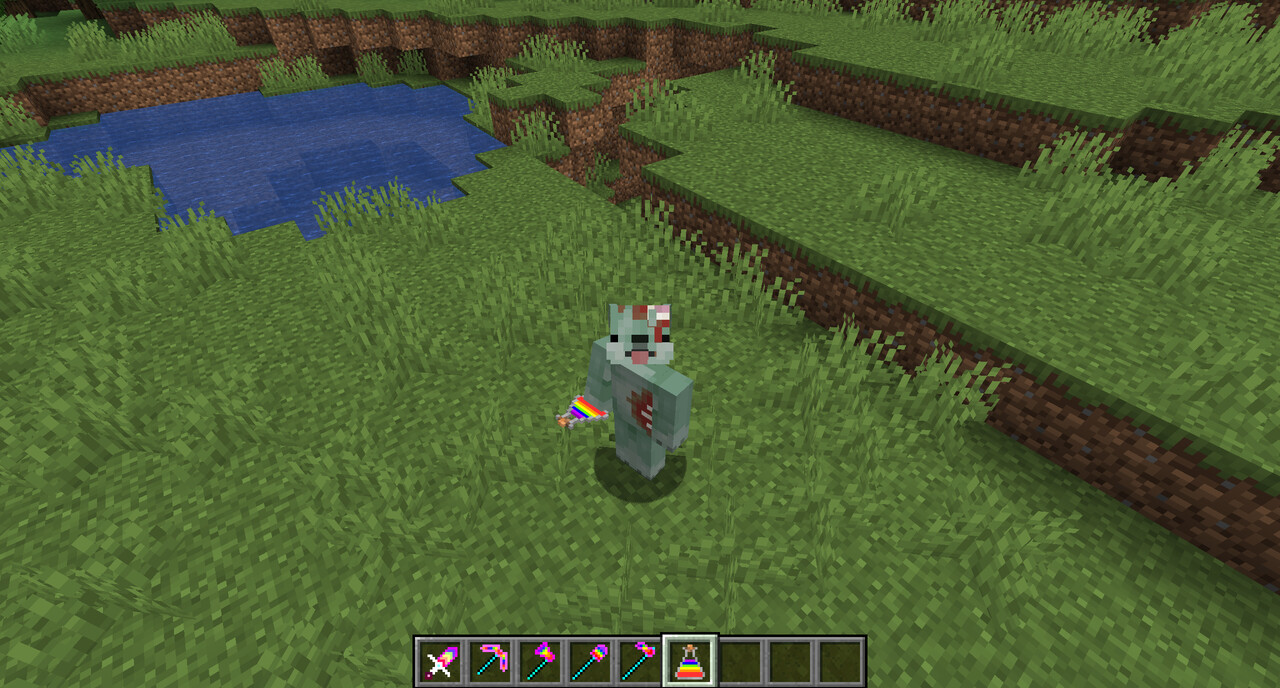 Flamebois Rainbow Ingot Minecraft Mod