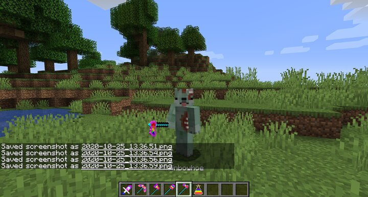 Flamebois Rainbow Ingot Minecraft Mod