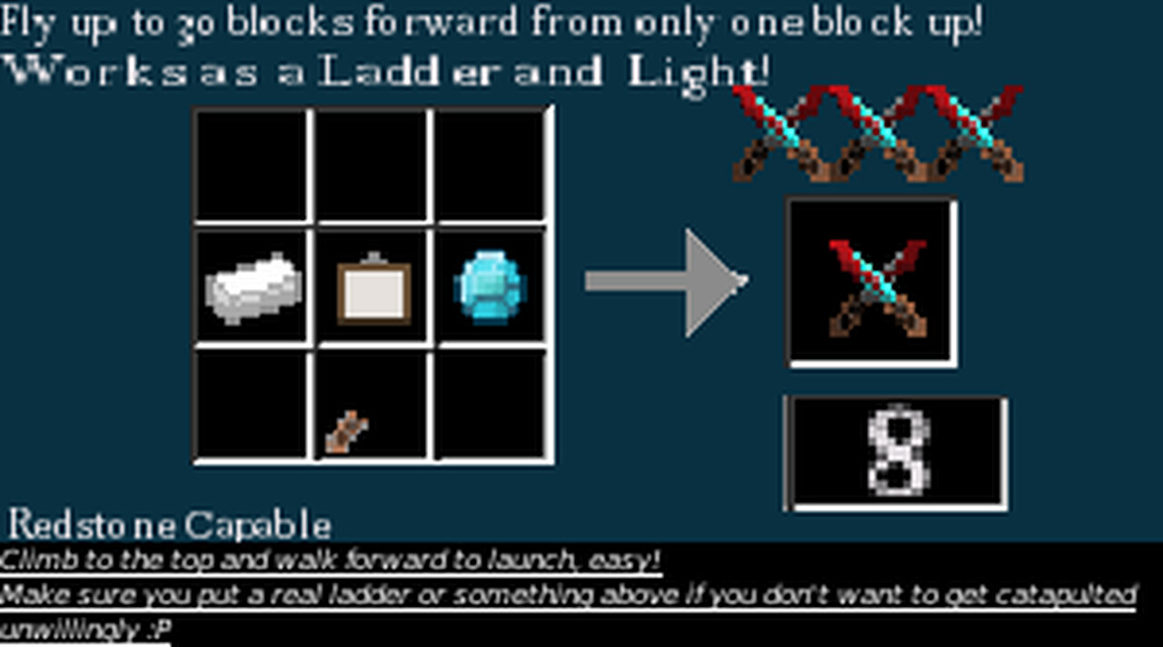 [1.12-1.15] Hardcore Machetes! & New Launcher Ladder Minecraft Mod