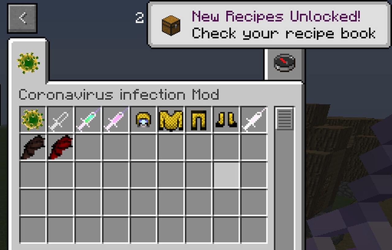 Covid-19 Infection Mod Minecraft Mod