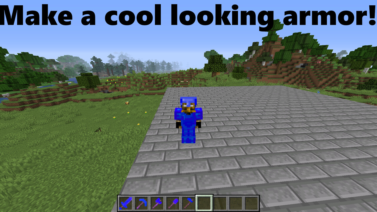 Lapis tools and armor (1.15.2) Minecraft Mod