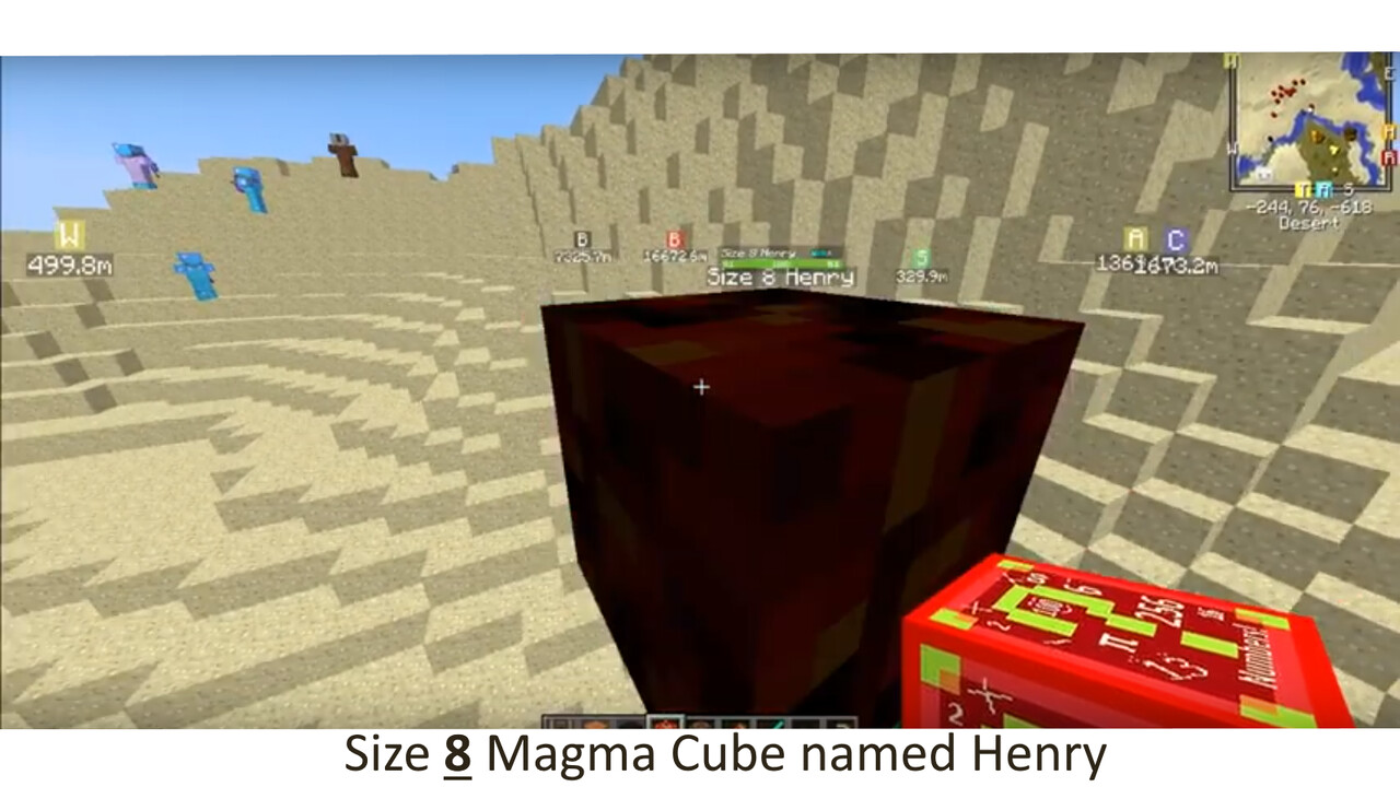 Lucky Block Numbers Minecraft Mod