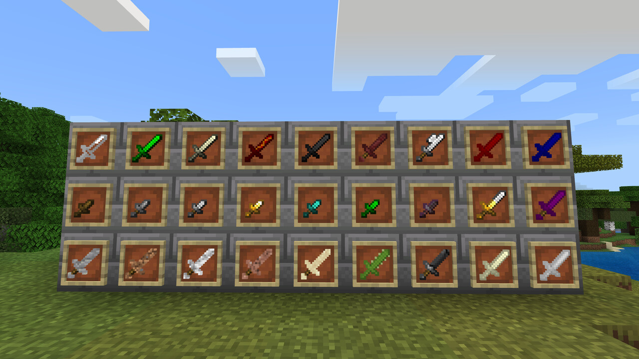 more swords addon Minecraft Mod
