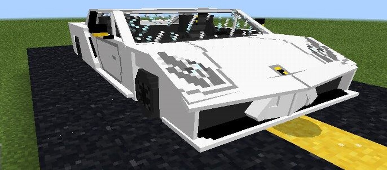 Lamborghini Gallardo Addon Minecraft Mod