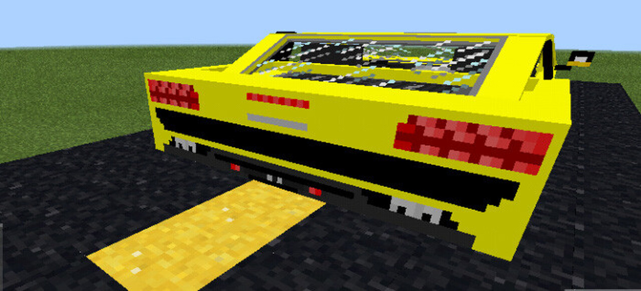 Lamborghini Gallardo Addon Minecraft Mod