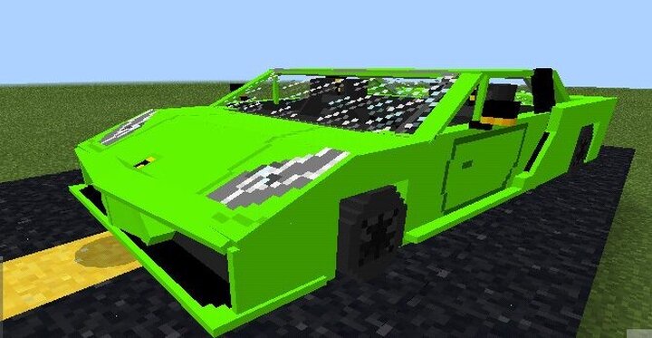 Lamborghini Gallardo Addon Minecraft Mod