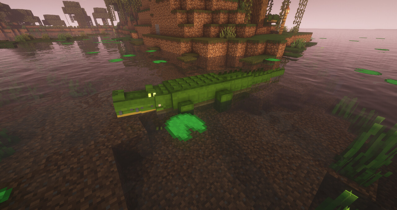 Crocodiles Mod Minecraft Mod