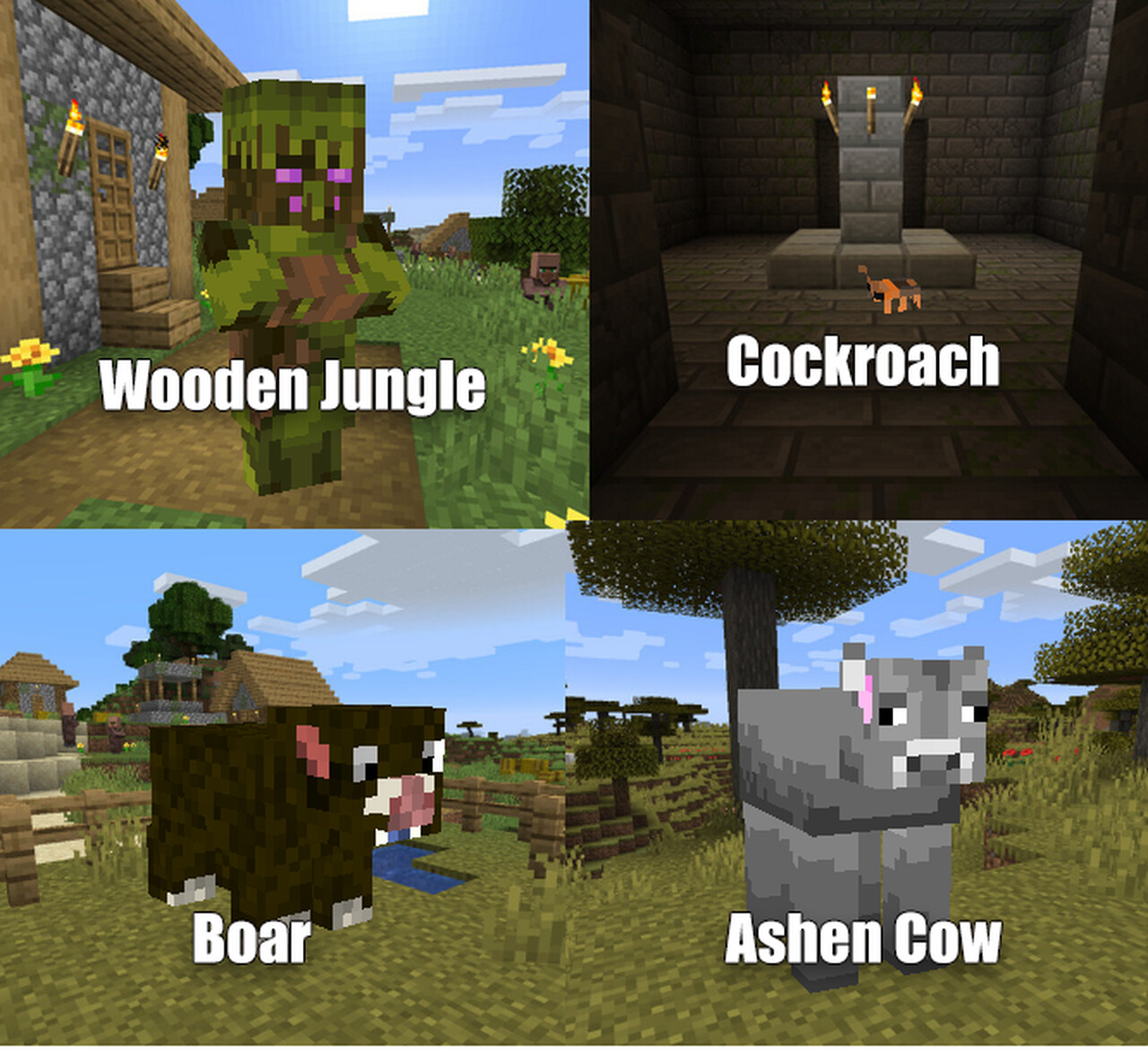 LifeAnimals Minecraft Mod