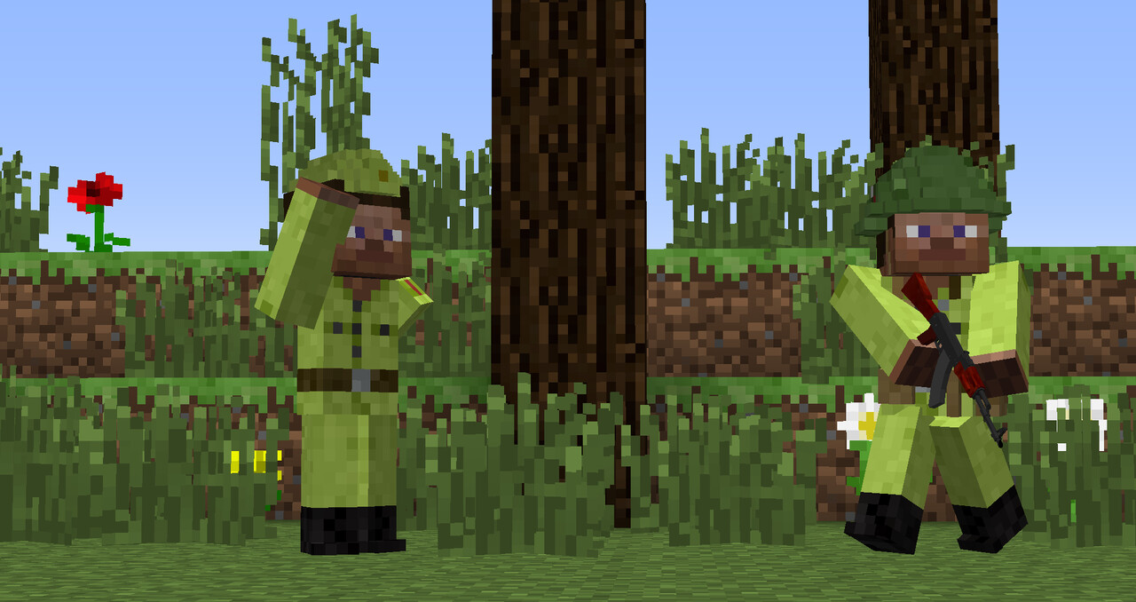 Armourer's Workshop 1.7.10 Cold War Bulgarian Uniforms Minecraft Mod