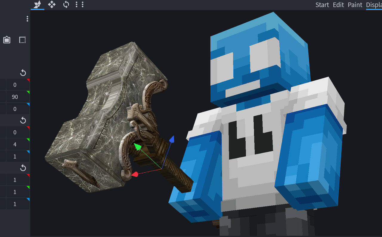 Just Hammers (Custom Model) Resource Pack - Minecraft 1.16.4 - Java ...