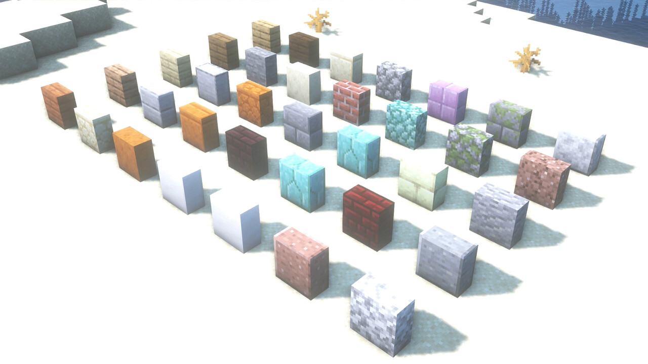 Vertical Slabs And Stairs Minecraft Mod