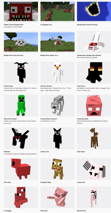 trevor henderson mods! Minecraft Mod