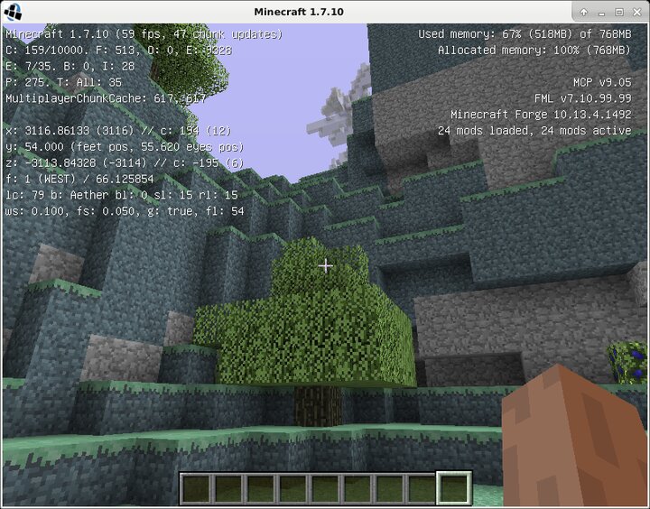 Monospace Font for Minecraft with Forge Mod Loader 7 Minecraft Mod