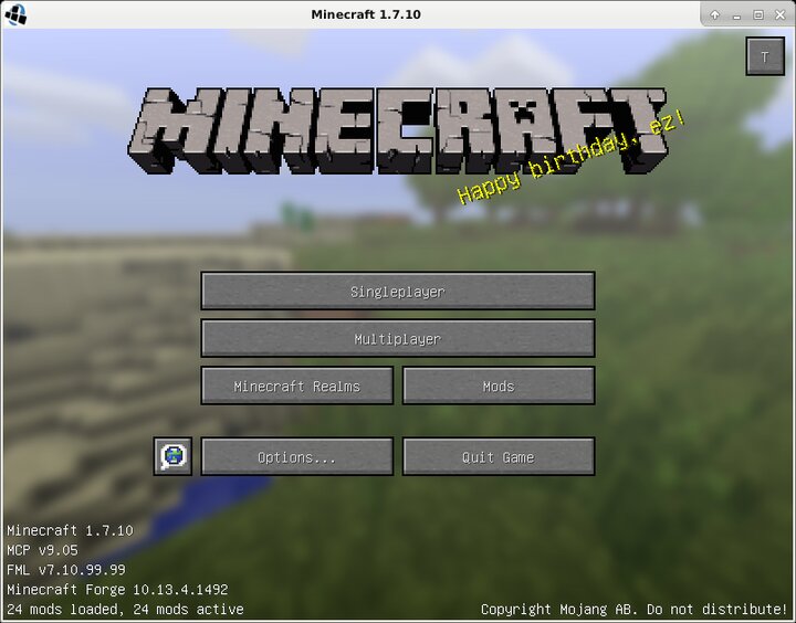 Monospace Font for Minecraft with Forge Mod Loader 7 Minecraft Mod