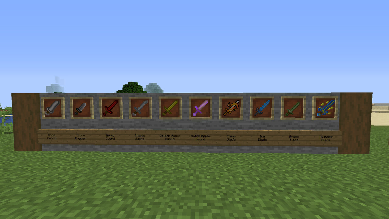 Essential Weapons Minecraft Mod