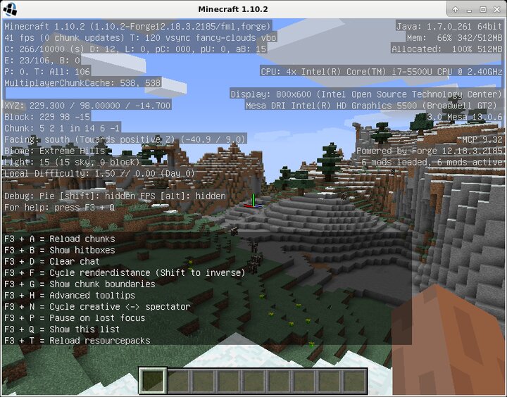 Monospace Font for Minecraft with Forge Mod Loader 8 Minecraft Mod