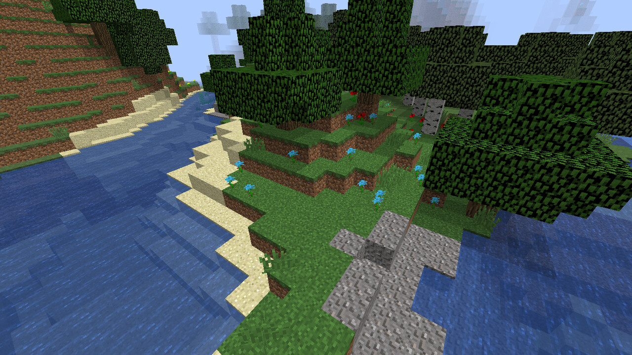 Cyan Flower mod 1.15 Minecraft Mod