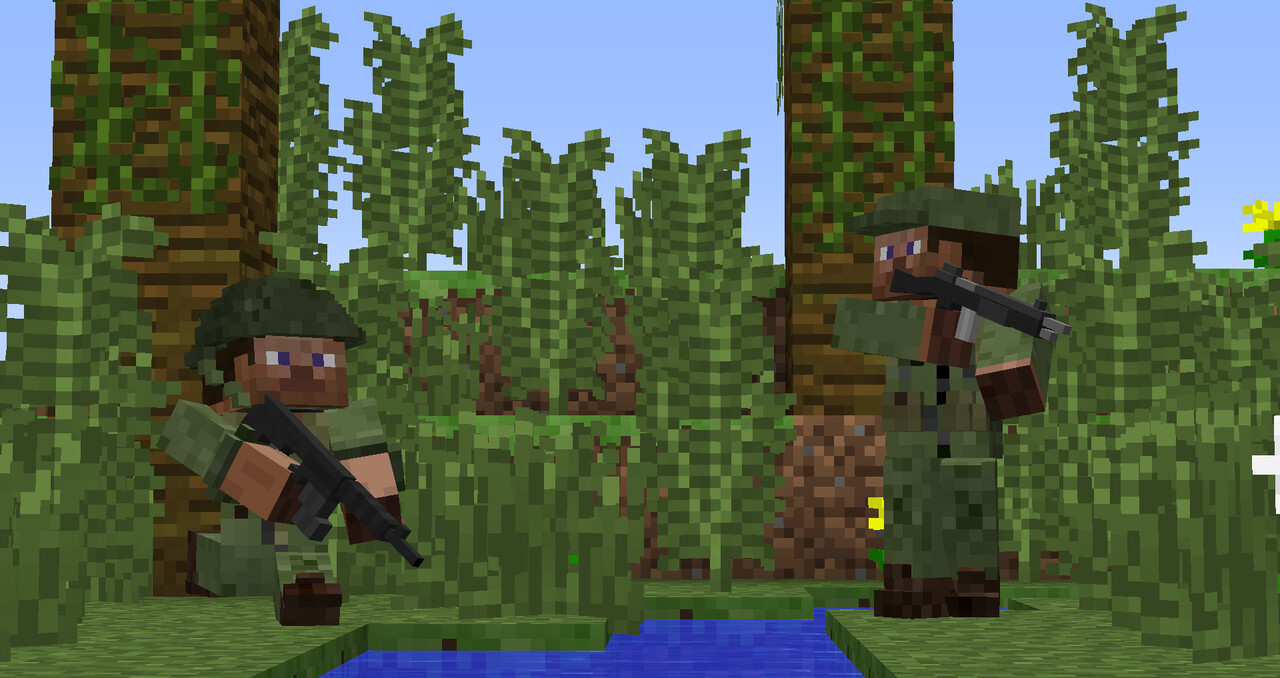 Armourer's Workshop 1.7.10 American Coldwar Uniforms Minecraft Mod