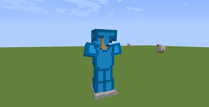 Blue Armor 1.14 Minecraft Mod