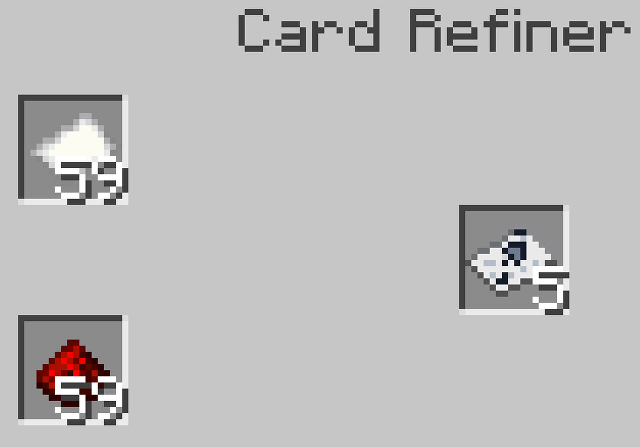 Throwing Cards Minecraft Mod